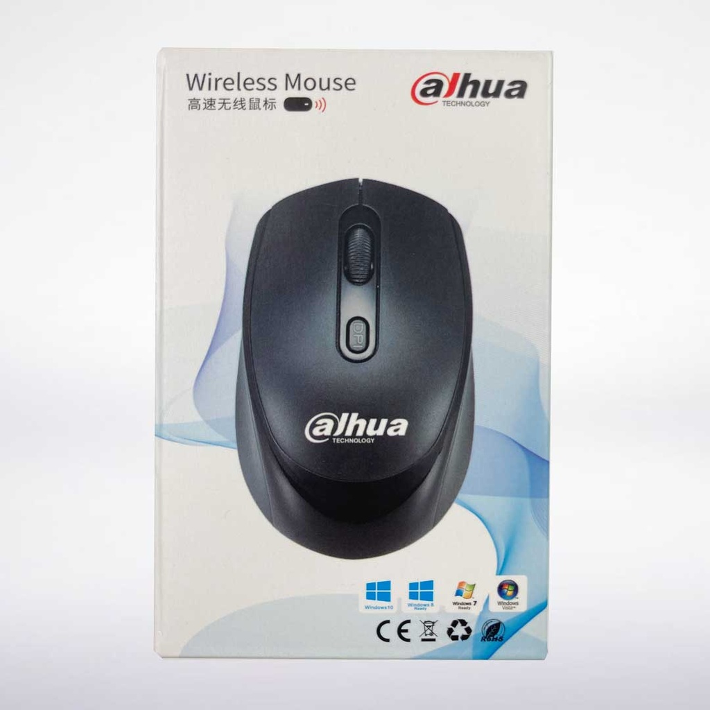 MOUSE INALAMBRICO C/NEGRO, DAHUA | Box Security